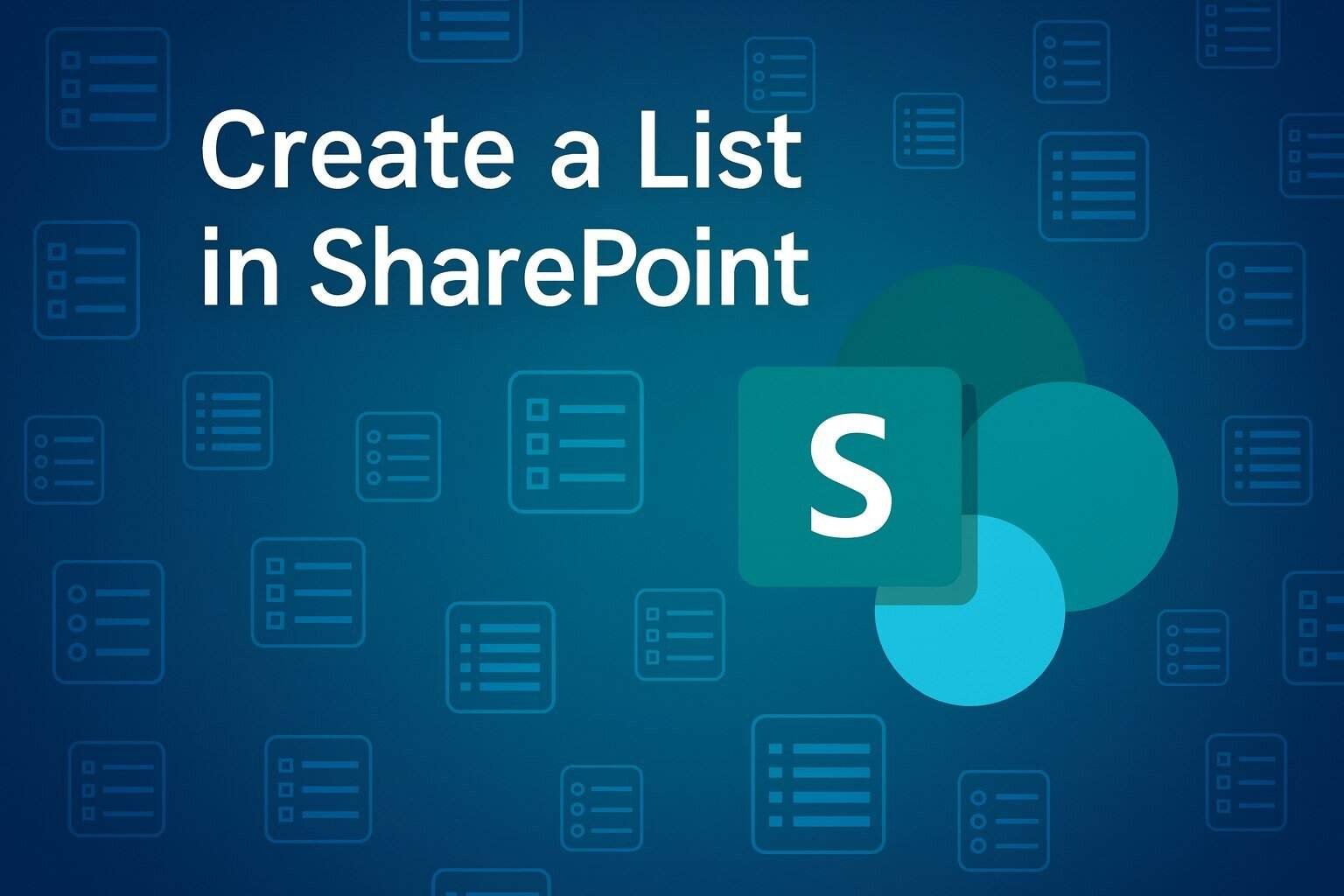 Cómo crear una lista en SharePoint: guía de pasos | Uco Digital