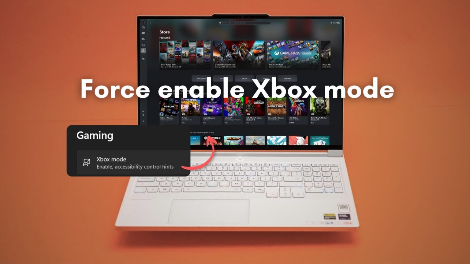 Cómo forzar la habilitación del modo Xbox en Windows 11 y por qué ...